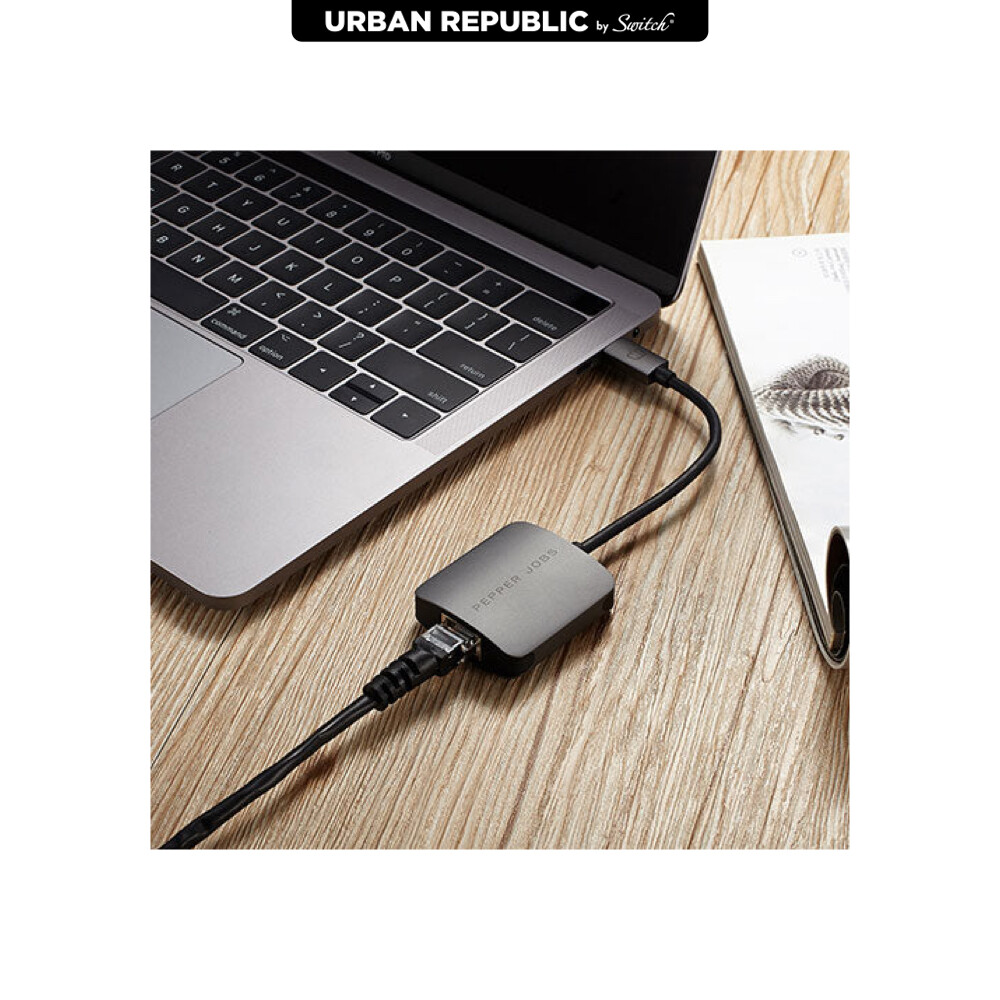 PEPPER JOBS (TCH-1) USB-C TO GIGABIT LAN ADAPTER EAN | Urban Republic